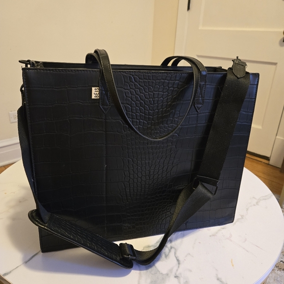 BEIS | Bags | Beis Large Work Tote Black | Poshmark
